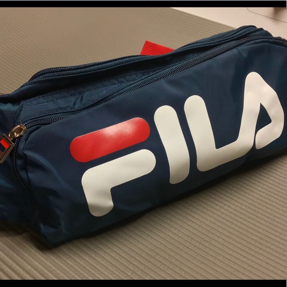 Fila | Bags | Fila Sling Pack Navyredwhite Brand New | Poshmark